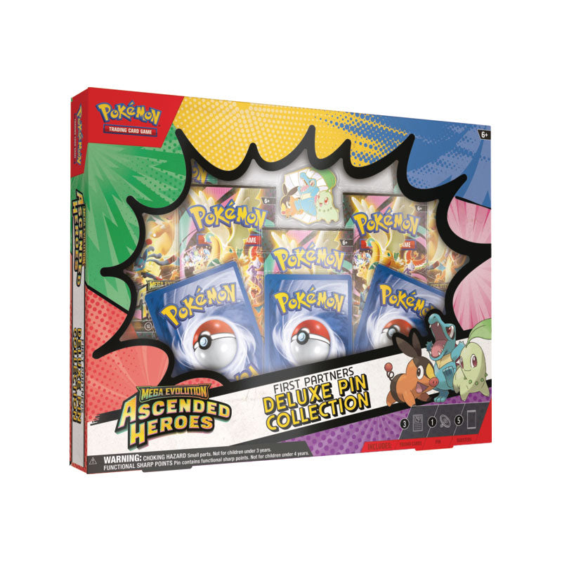 POKEMON MEGA EVOLUTION 2.5 ASCENDED HEROES DELUXE PIN COLLECTION BOX P ...