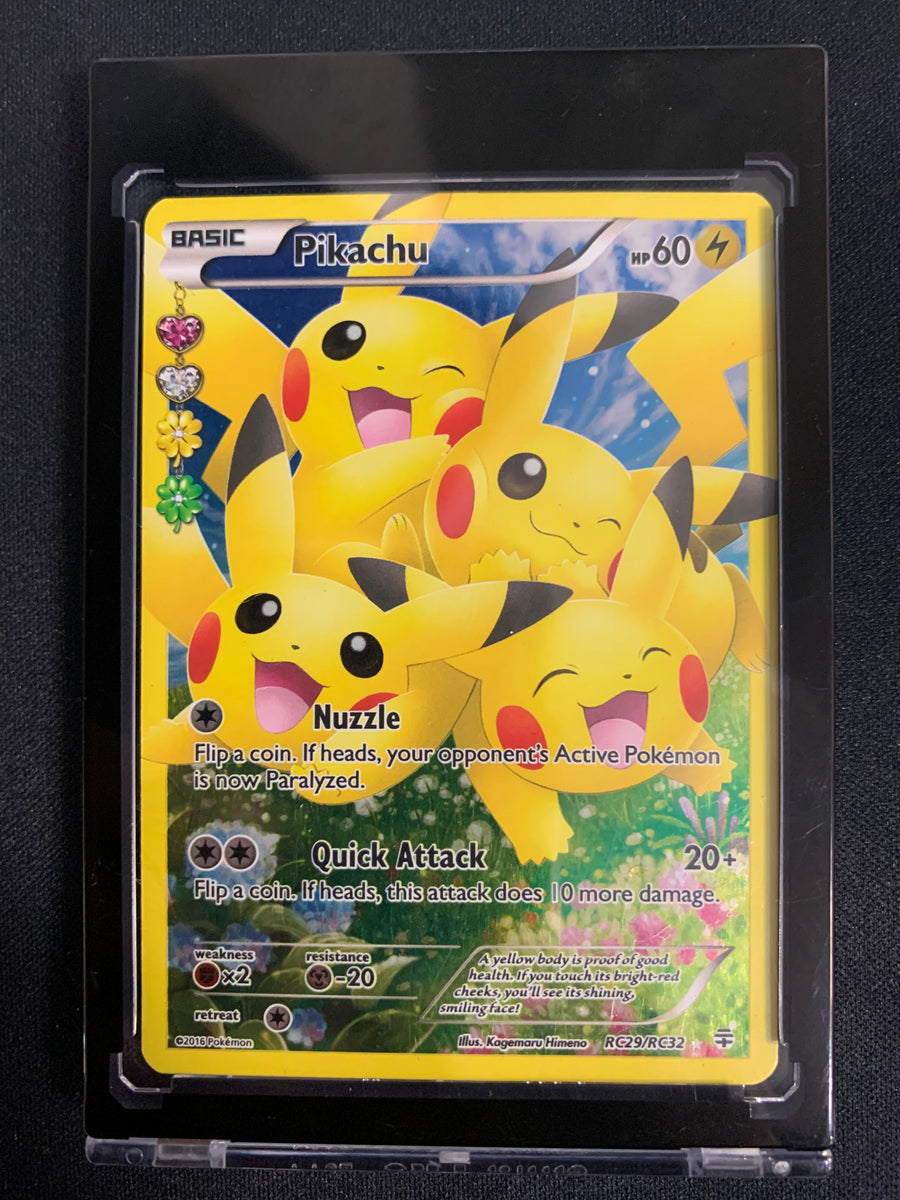 2016 POKEMON GENERATION PIKACHU FULL ART RADIANT COLLECTION #RC29/RC32 ...